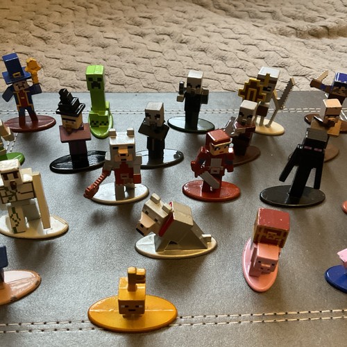 20 minecraft diecast Mini Metal Figures By Jade Toys Inc | eBay UK