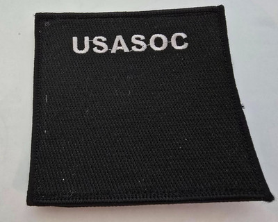 4" USASOC UNITED STATES ARMY SPECIAL OPERATIONS COMMAND HOOK & LOOP ...