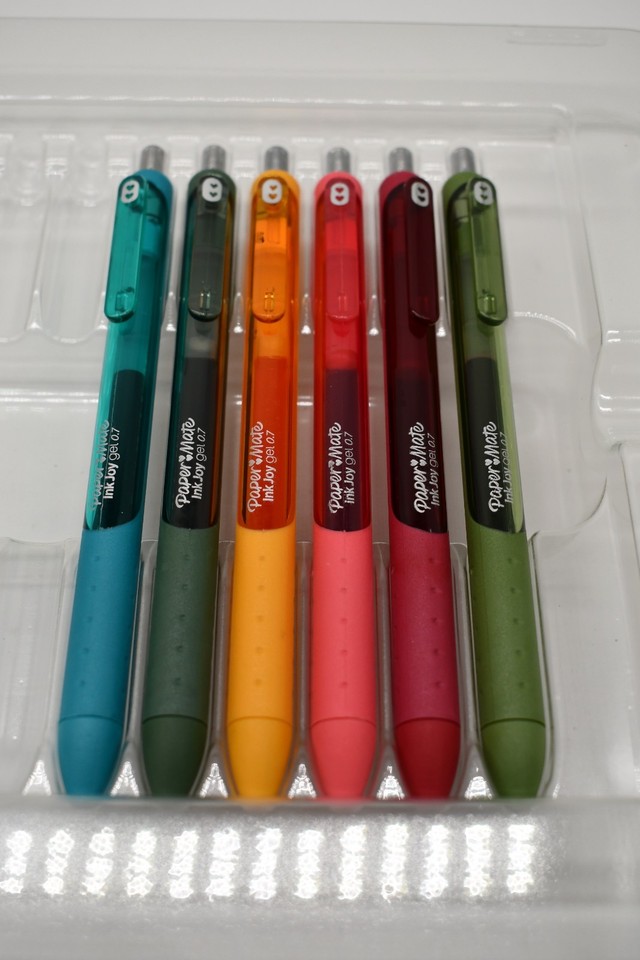 Lot of 18 PaperMate InkJoy 0.7mm Retractable Gel Pen, Paper Mate Pens ...
