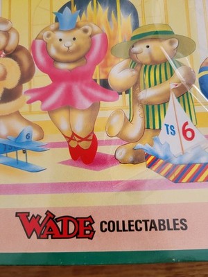 VINTAGE WADE TOM SMITH CHRISTMAS TIME BEAR COLLECTION CRACKERS NEW ...