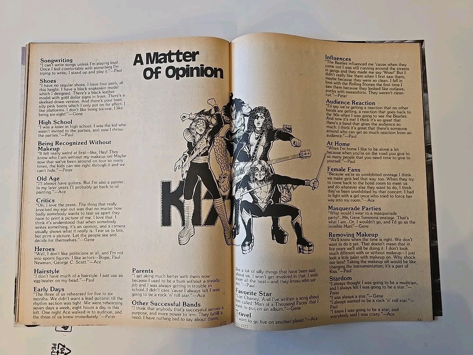 Creem Magazine Special Edition KISS Fall 1977 Complete | eBay