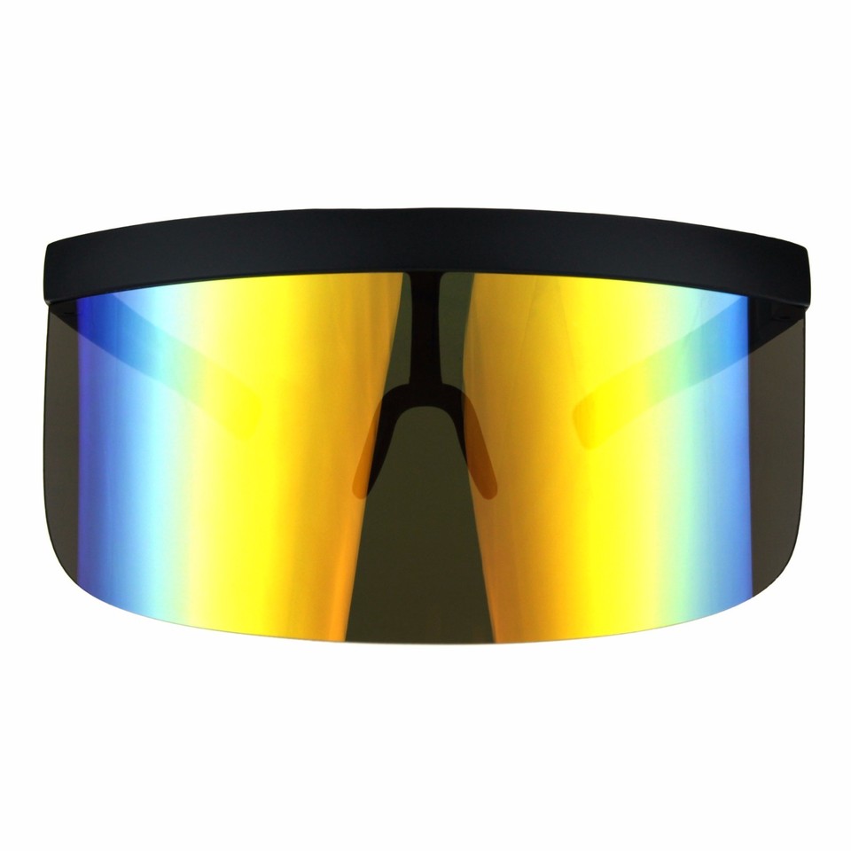 Mirror Lens Visor Cover Sunglasses Sun Cover for Face Shades Driving UV ...