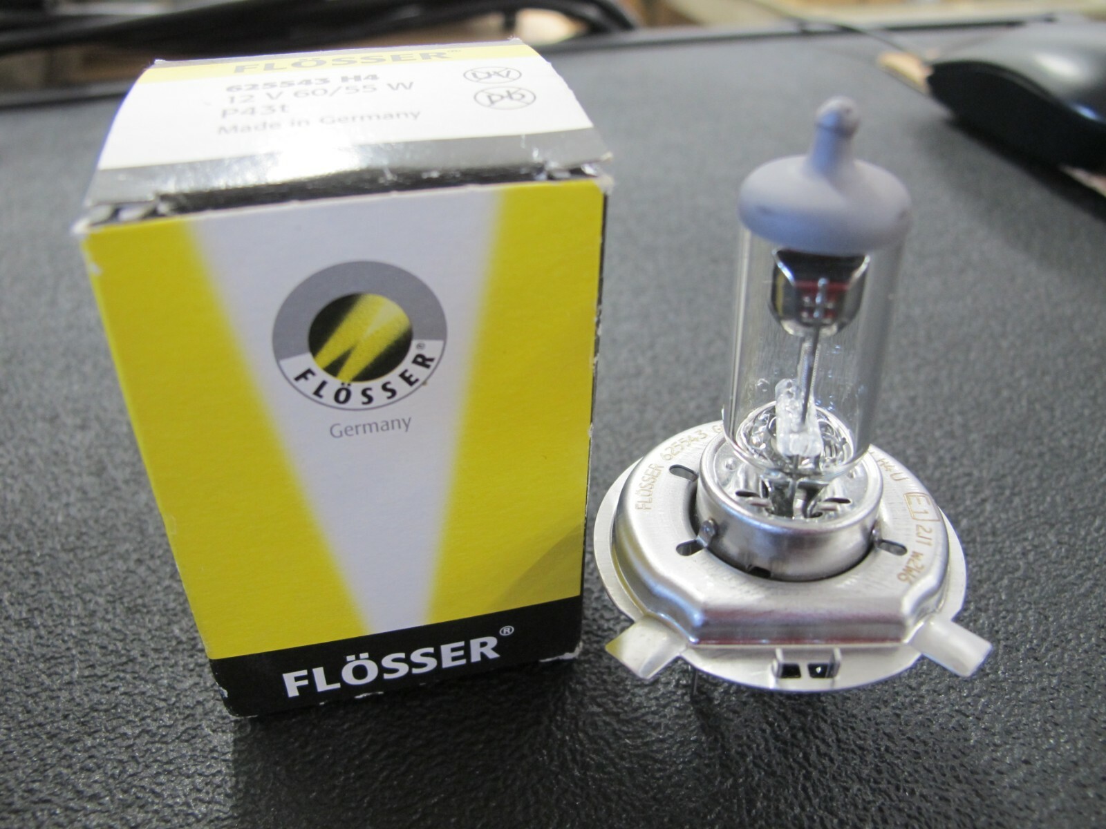 Flosser H4 Halogen Bulb 625543 12V 60/55W, Made in Germany NON | eBay
