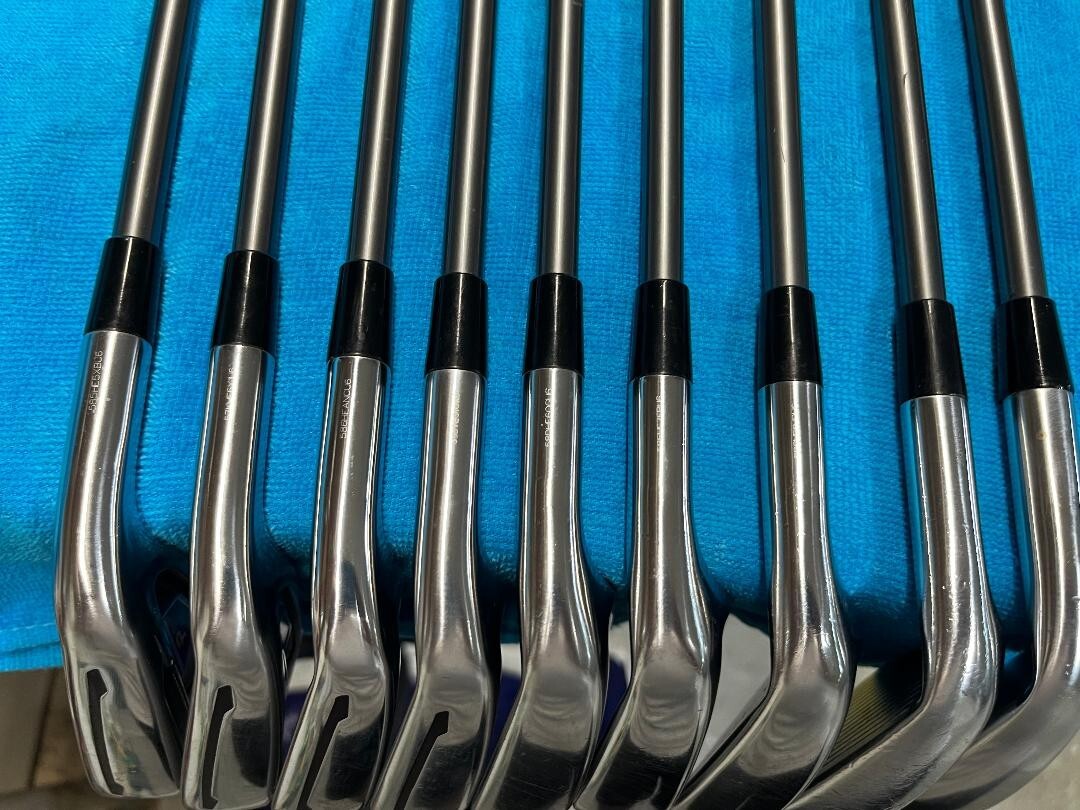 Taylormade PSi Iron Set 4 thru 9+Pw, Aw, Sw, RH, Reg Flex, Kuro Kage ...