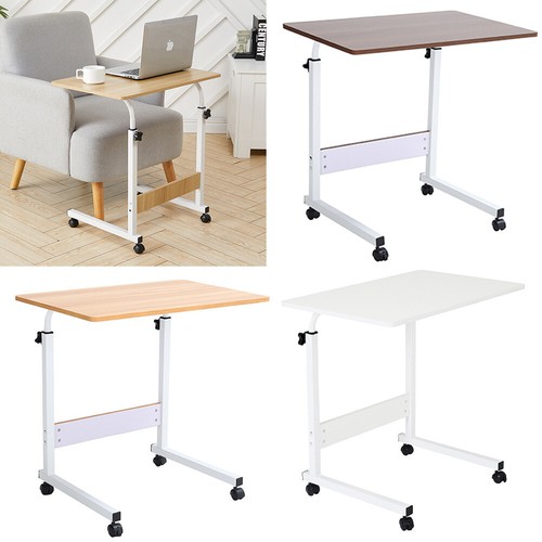 Adjustable Height Overbed Chair Dining Tray Table Mobility Aid ...