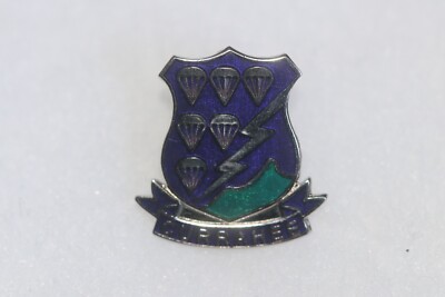 506TH PIR CURRAHEE PARACHUTE INFANTRY REGIMENT DI CREST BAND OF ...
