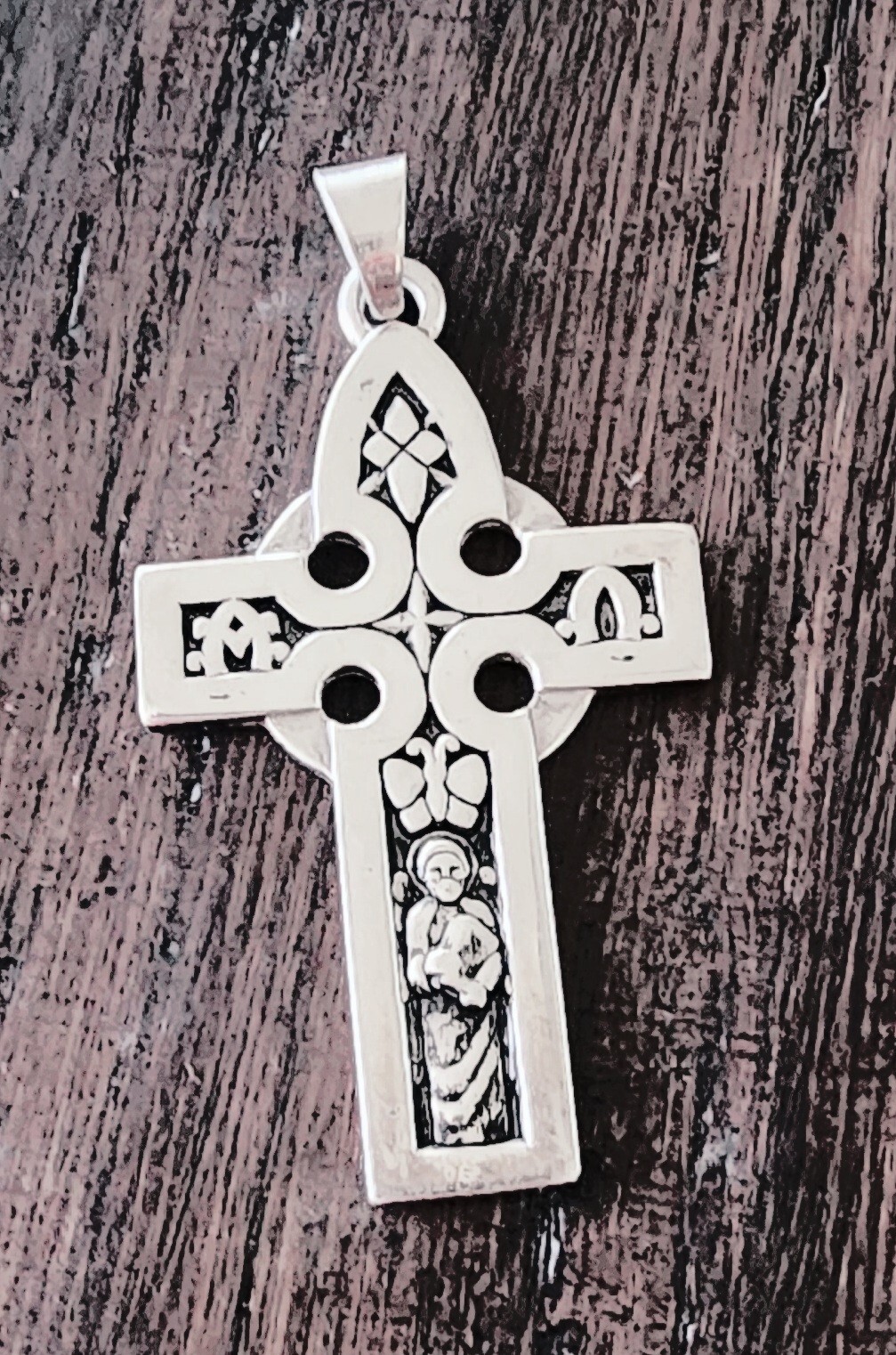 RARE James Avery Alpha and Omega Butterfly Cross Pend… - Gem