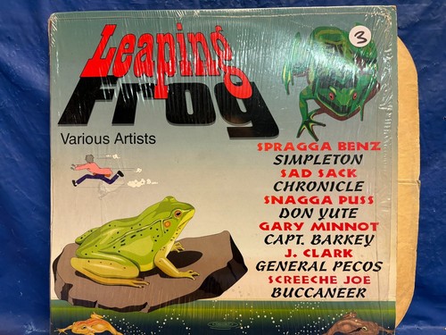 LEAPING FROG - REGGAE VINYL LP SPRAGGA BENZ, SAD SACK, GARY MINNOT, J ...