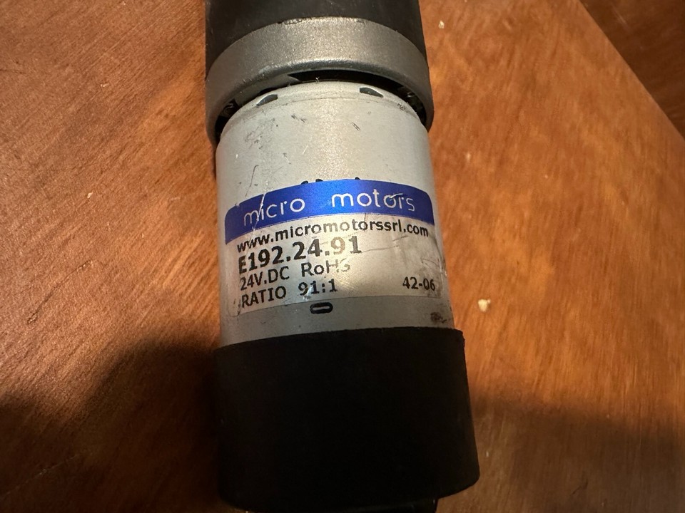 Micromotor E192.24.91 24VDC i = 91,1 gear motor | eBay