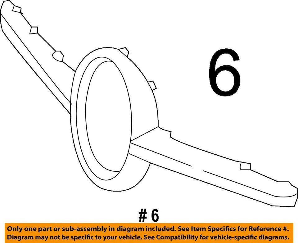 Mercedes MERCEDES-BENZ OEM Front Bumper Grille Grill-Trim Ring ...