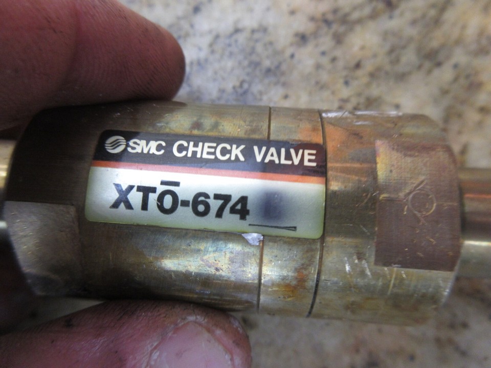 SMC CHECK VALVE XTO-674 XT0-674 | eBay