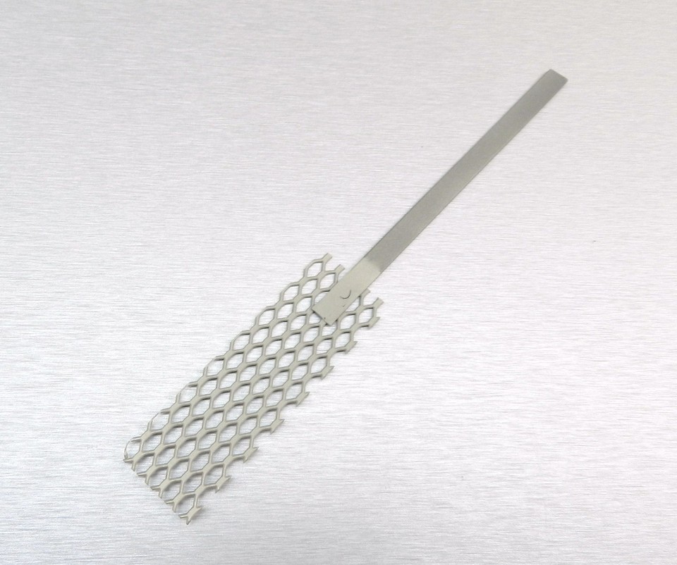 Plating Anode Platinized Titanium Mesh 4" x1-1/4" Jewelry Rhodium Gold ...