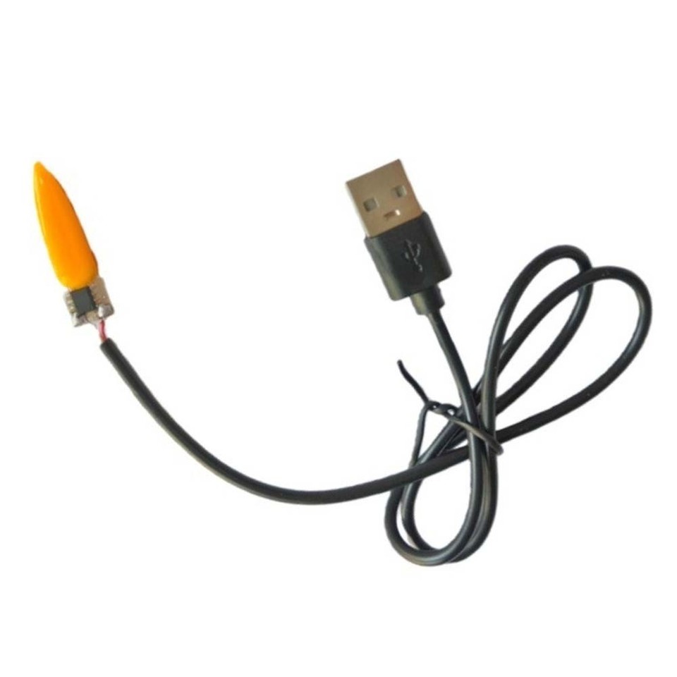 Flame LED Circuit Board 5V USB Corn Shape PCB Module for Decorative ...