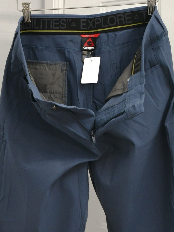 Gerry Men's Relaxed Fit Stretch Durable Venture Commuter Pants in 5 ...