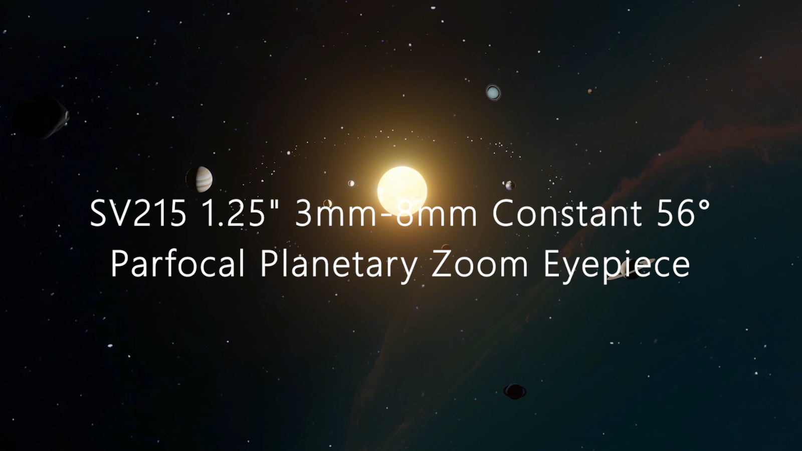 SVBONY SV215 1.25inch 3-8mm Planetary Zoom Eyepiece for Planetary ...