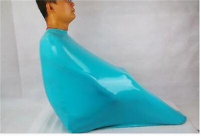 latex sleep bag Sitting latex sleep nack neck entry 0.4mm custom made ...