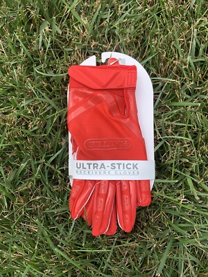 Battle Sports Science Double Threat Ultra Stick Football Gloves (Pair ...