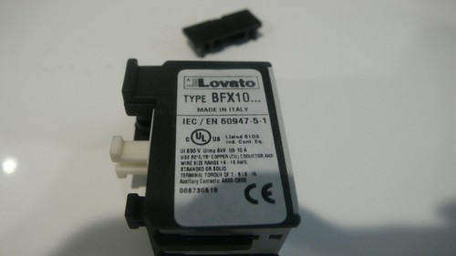 LOVATO BFX1011 AUXILIARY CONTACT | eBay