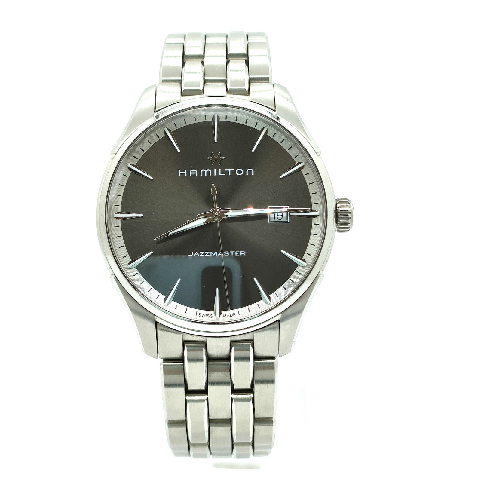 Hamilton Watch H324510 40mm Men's Black X Silver 435562 | eBay