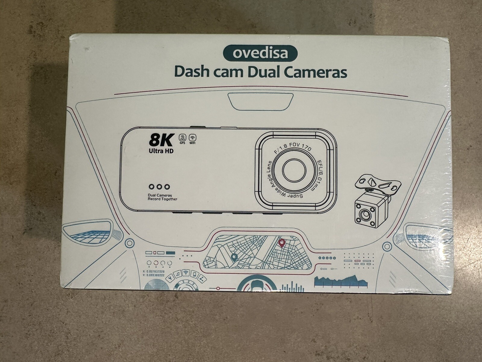ovedisa dash cam dual cameras | eBay