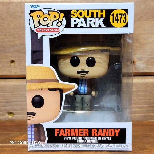 Farmer Randy Marsh 1473 Tegridy Farms South Park Television Funko Pop ...