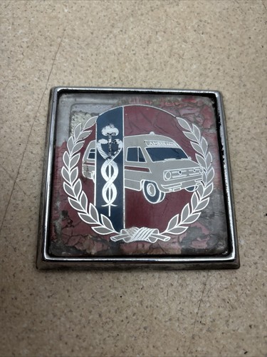 Vintage Ambulance Car Grill Badge Emblem Renamel London | eBay UK