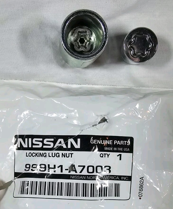 Nissan Infiniti Wheel Lock Key Only Genuine McGard 046155 999H1-A7003 ...