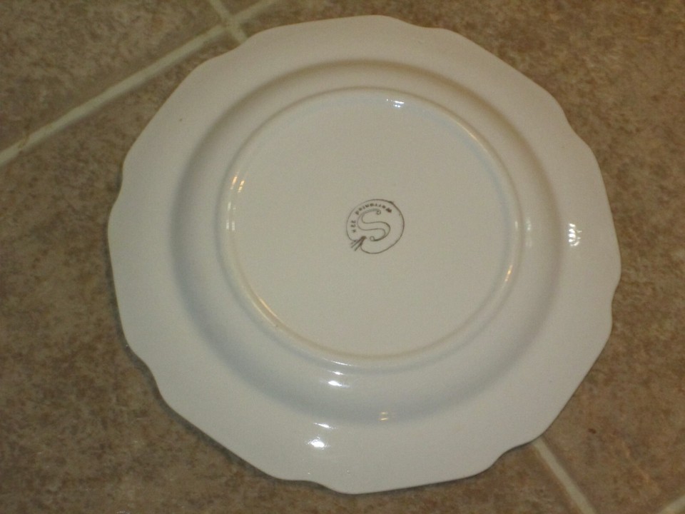 Vintage Luraline PINK Rose Warranted 22K Gold 1 PLATE | eBay