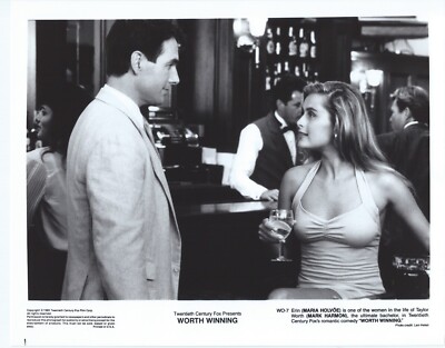 WORTH WINNING Maria Holvoe & Mark Harmon Original 8x10 Press Photo | eBay