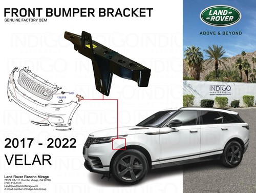 GENUINE LAND ROVER FRONT BUMPER BRACKET RANGE ROVER VELAR LH NEW ...