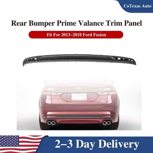 Rear Bumper Prime Valance Trim Panel #FO1195123 Fit For 2013-2018 Ford ...