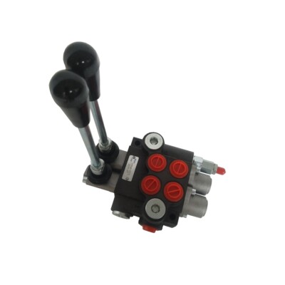 2 Spool Hydraulic Control Valve Double Acting 2900PSI Adjustable ...