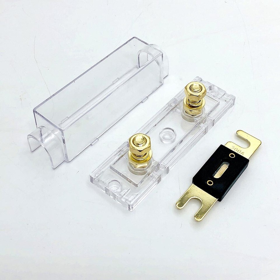 Universal ANL Fuse Holder & 50A-300A Inline Distribution Block Car ...