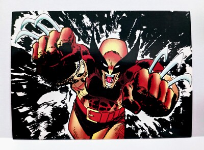WOLVERINE 1992 MARVEL FROM THEN TIL NOW II BASE TRADING CARD 61 ...