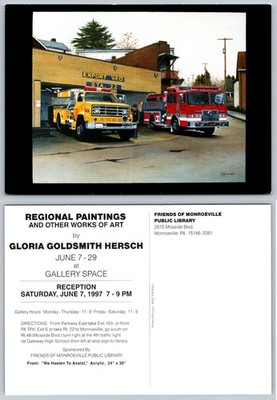 Continental Monroeville PA Fire Trucks Postcard | eBay