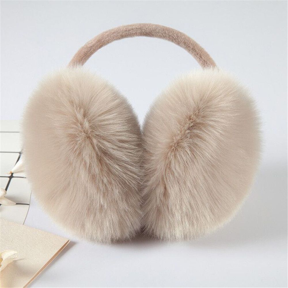 Women Fluffy Cosy Soft Plush Ear Warmer Earflaps Warm Ear Muffs | eBay