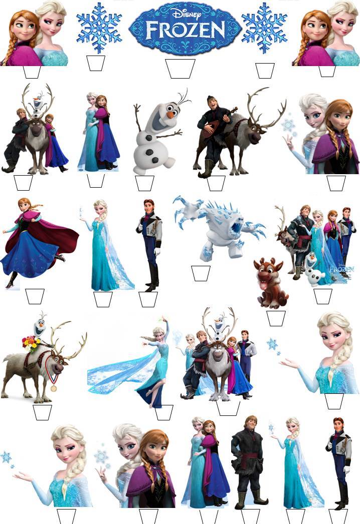 Frozen Anna Standing Printables