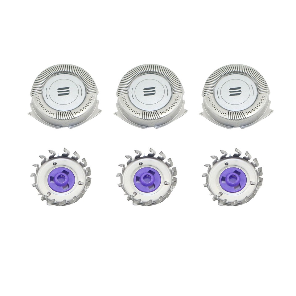 3 x Replacement Shaver Blade Heads For Philips AT899 AT897 AT896 AT894 ...