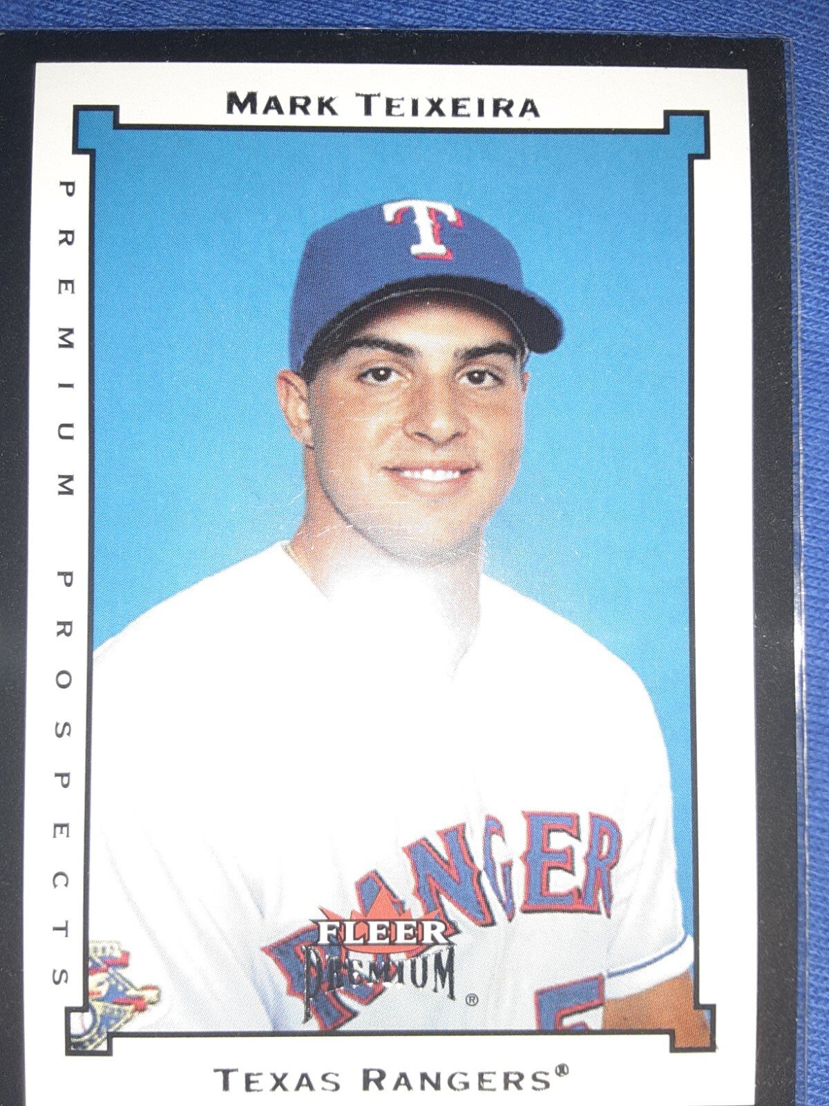 2002 Fleer Premium Mark Teixeira Rookie Card 223 Premium Prospects ...