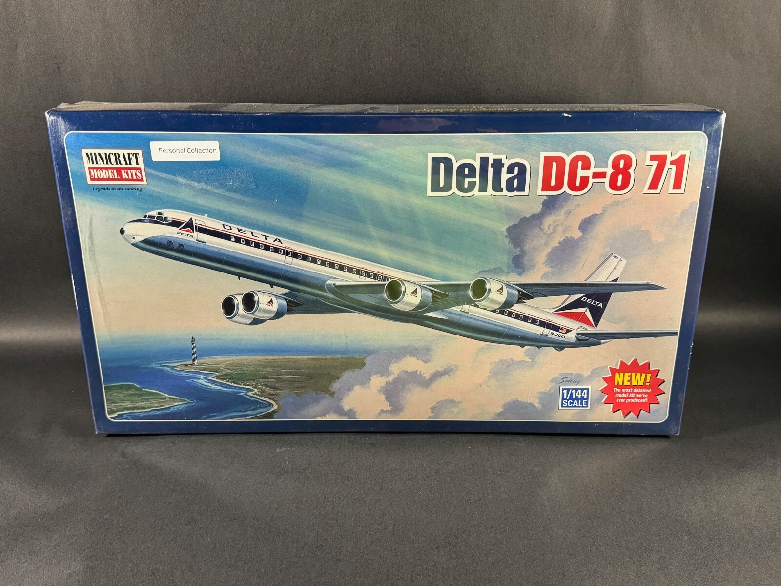 MiniCraft Model Kit 14521 1:144 Scale Delta DC-8 71 | eBay