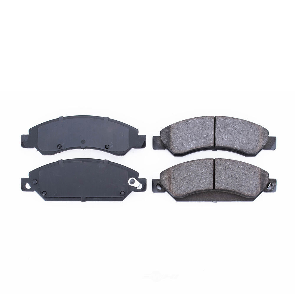 PowerStop 161092 Disc Pads and Brake Shoes - Disc Brake Pad Set, Front ...