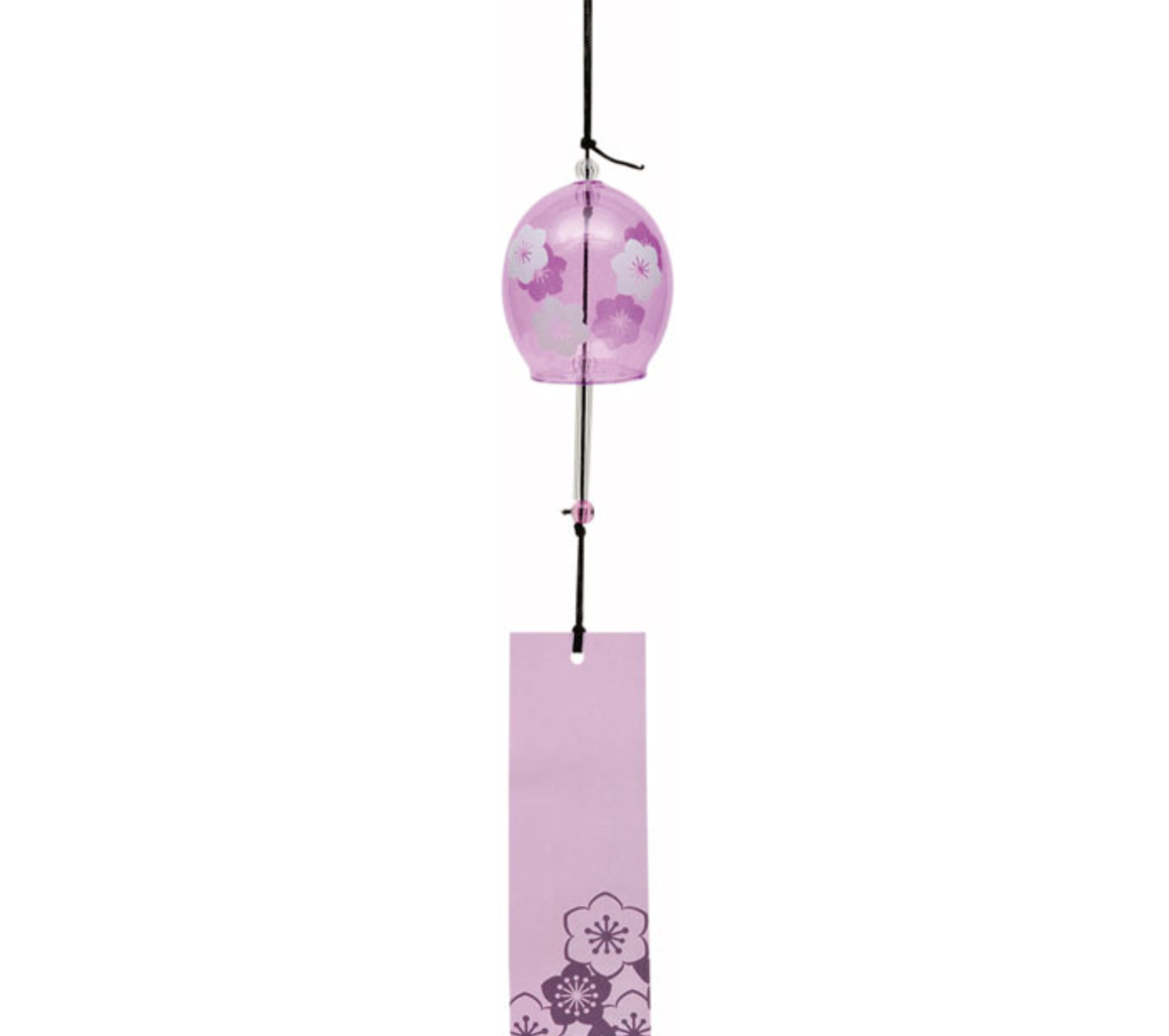 Japanese Wind chime FURIN Traditional Bell refreshing sound PINK KIKYO ...
