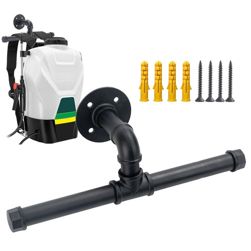 Backpack Sprayer Hanger Rack,Wall Mounted Backpack Leaf Blower Storage ...
