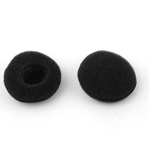 Headphone Earphone Sponge Foam Ear Pad Caps Earpad Cover Black 32 PCS ...