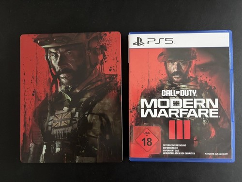 Call of Duty MW3 COD Modern Warfare 3 mit Steelbook Sony PlayStation 5 ...