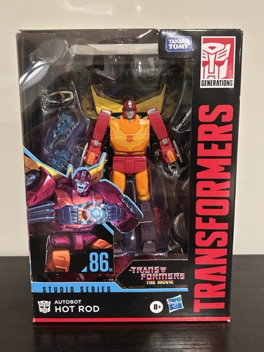 Transformers Studio Series Hot Rod 86 Voyager Class Action Figure NEW ...