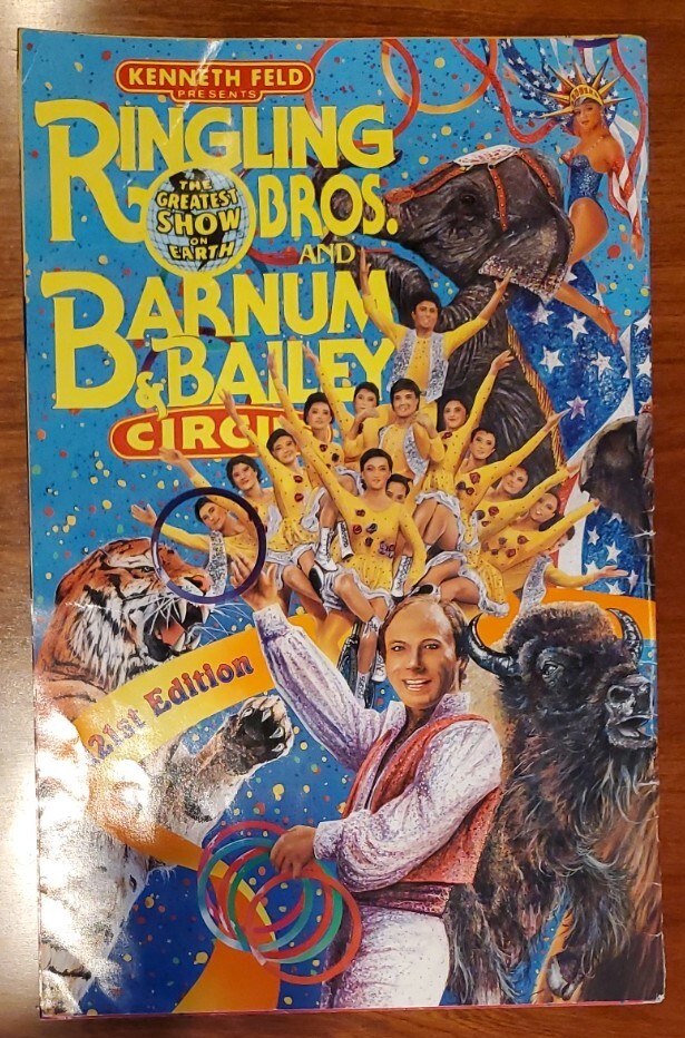1992 RINGLING BROS AND BARNUM & BAILEY CIRCUS: 121st EDITION SOUVENIR ...