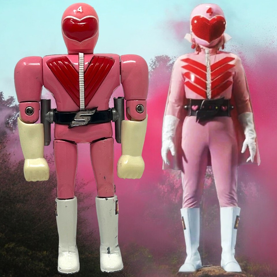 Momoranger Poppy Super Alloy Secret Task Force Gorenger Momo The Pink ...
