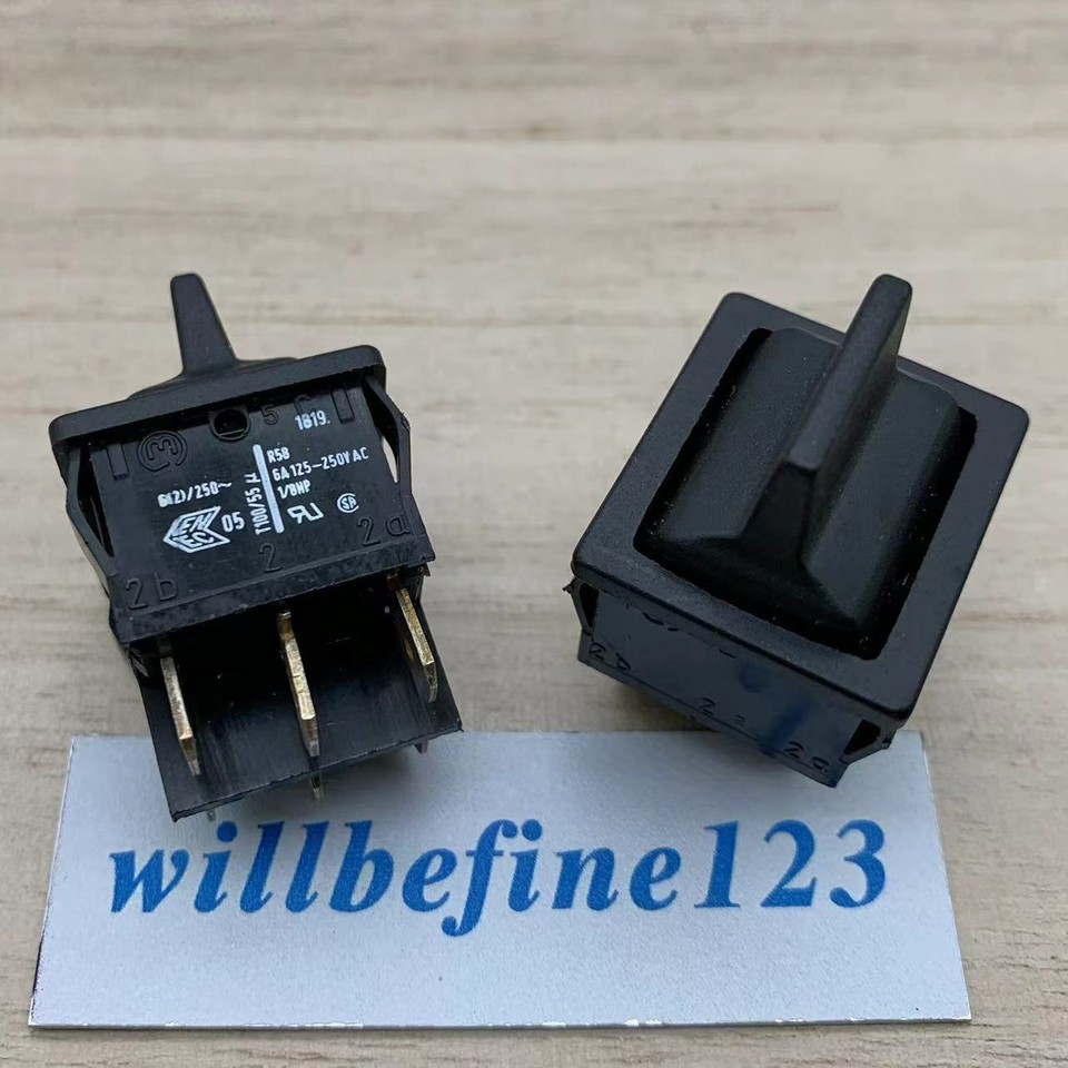 1pc MARQUARDT R58 button switch 6pins 3gears bilateral self-reset ...