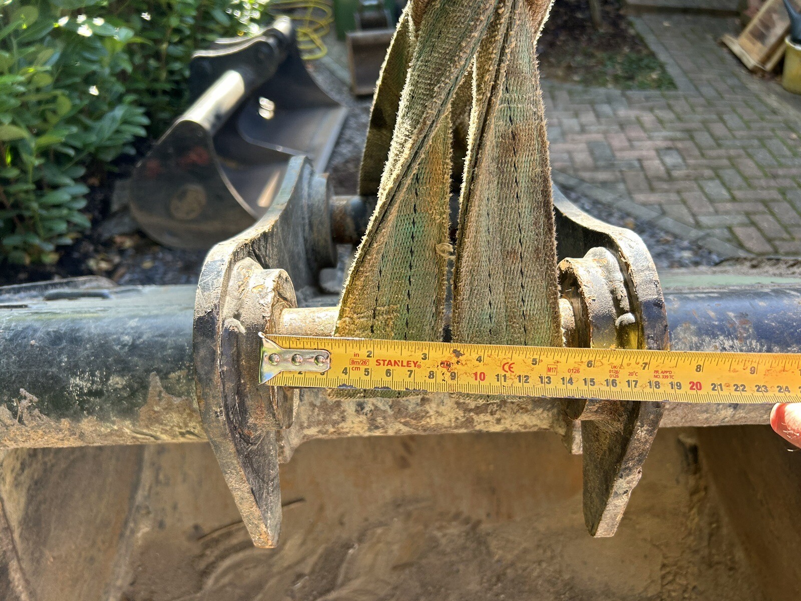 900mm digger bucket 45mm pins | eBay UK